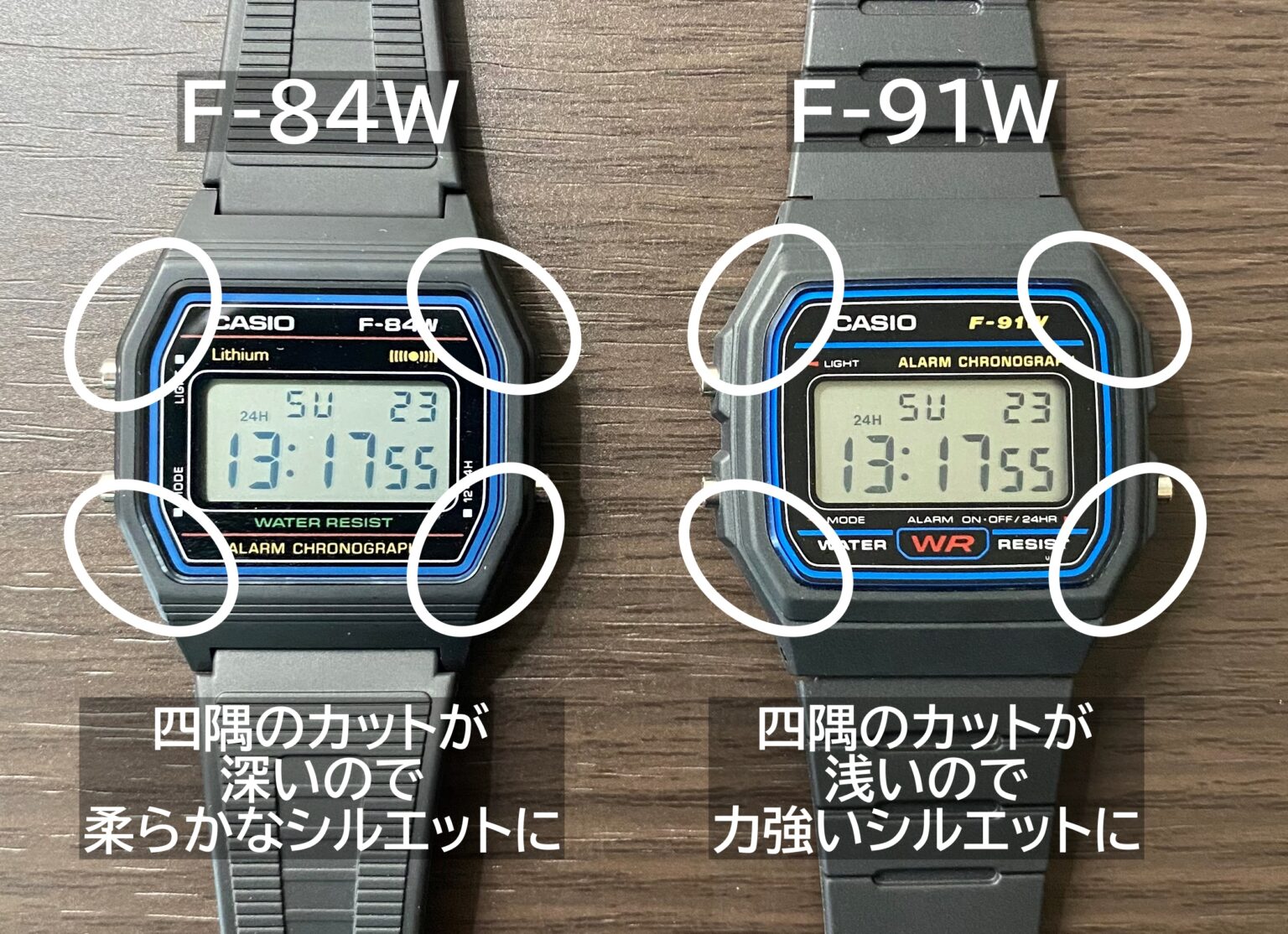 レトロ感がたまらない CASIO F-84Wレビュー | 見栄っ張りの鏡