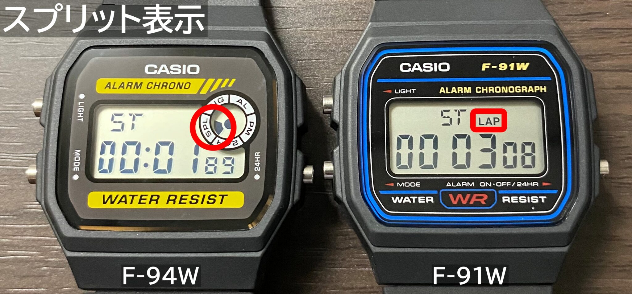 スッキリしたデザインが魅力！CASIO F-94W レビュー | 見栄っ張りの鏡