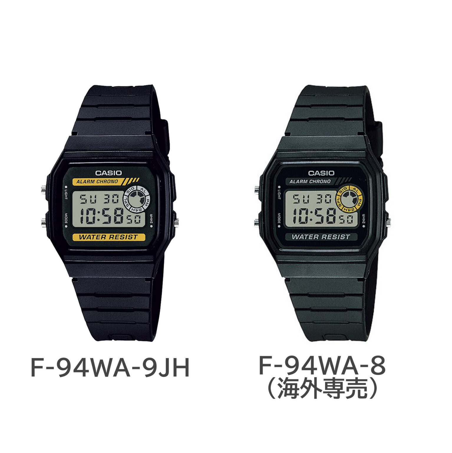 スッキリしたデザインが魅力！CASIO F-94W レビュー | 見栄っ張りの鏡